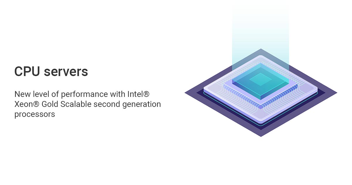 CPU cloud servers for rent