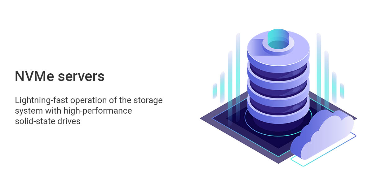 NVMe cloud servers for rent